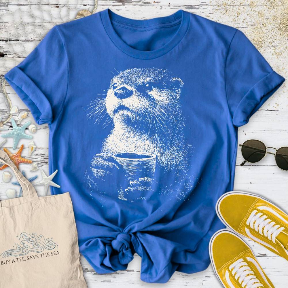 Coffee Otter T-Shirt – Dolce Reverie